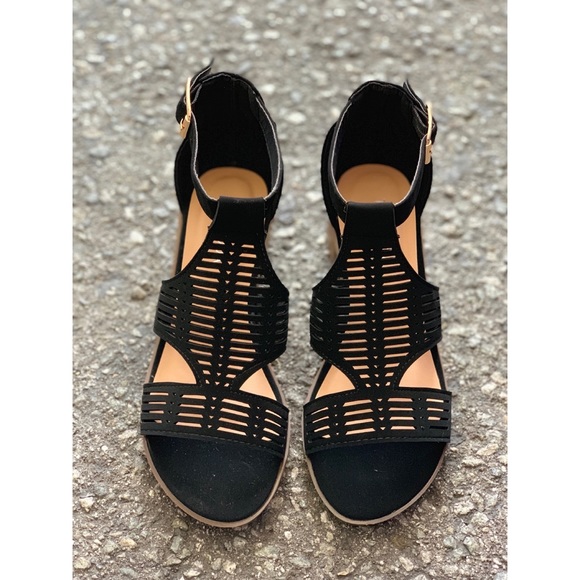 TOP Moda | Shoes | Top Moda Gladiator Heel Sandal | Poshmark